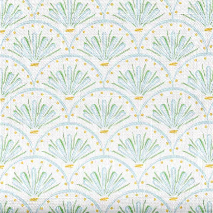 Valencia Fabric Swatch Green | Ciélle Home